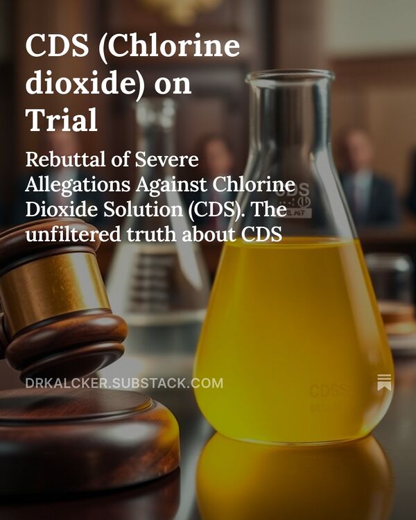 Rebuttal of Allegations Against Chlorine Dioxide Solution (CDS) - dioxipedia